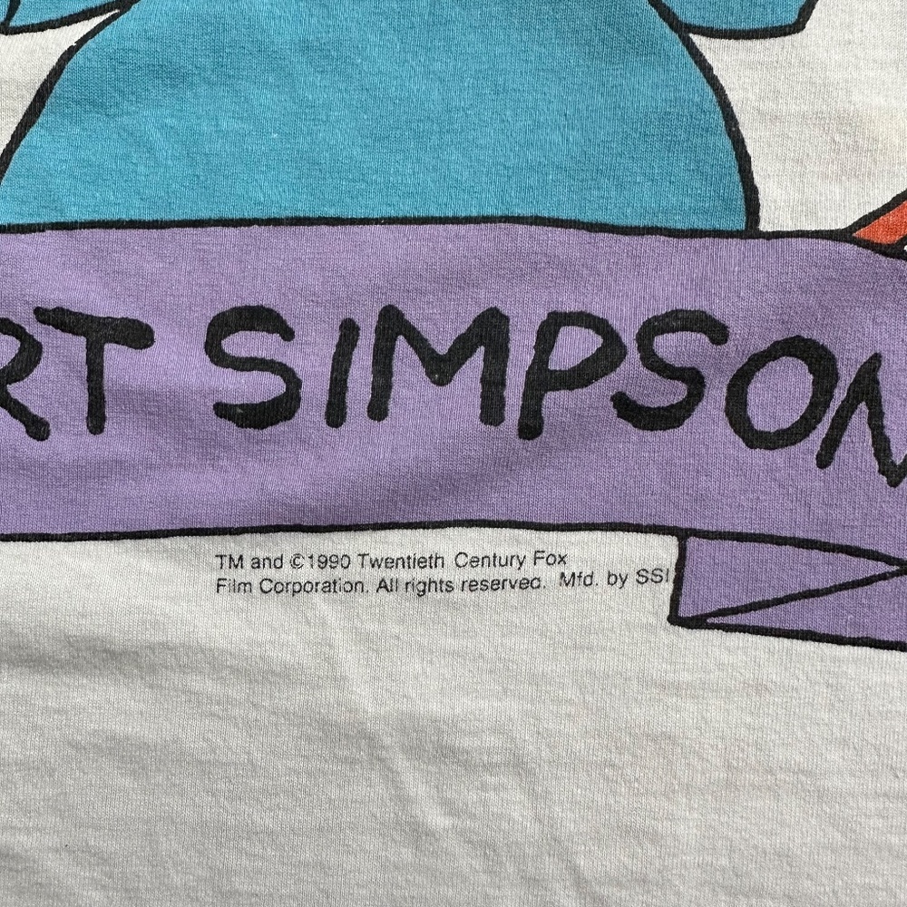 Vintage Bart Simpson 1990 Screen Stars Best Single St… - Gem